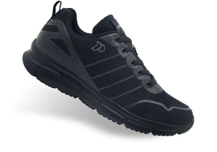 PRECISE TROY W ALL BLACK | Precise Shoes